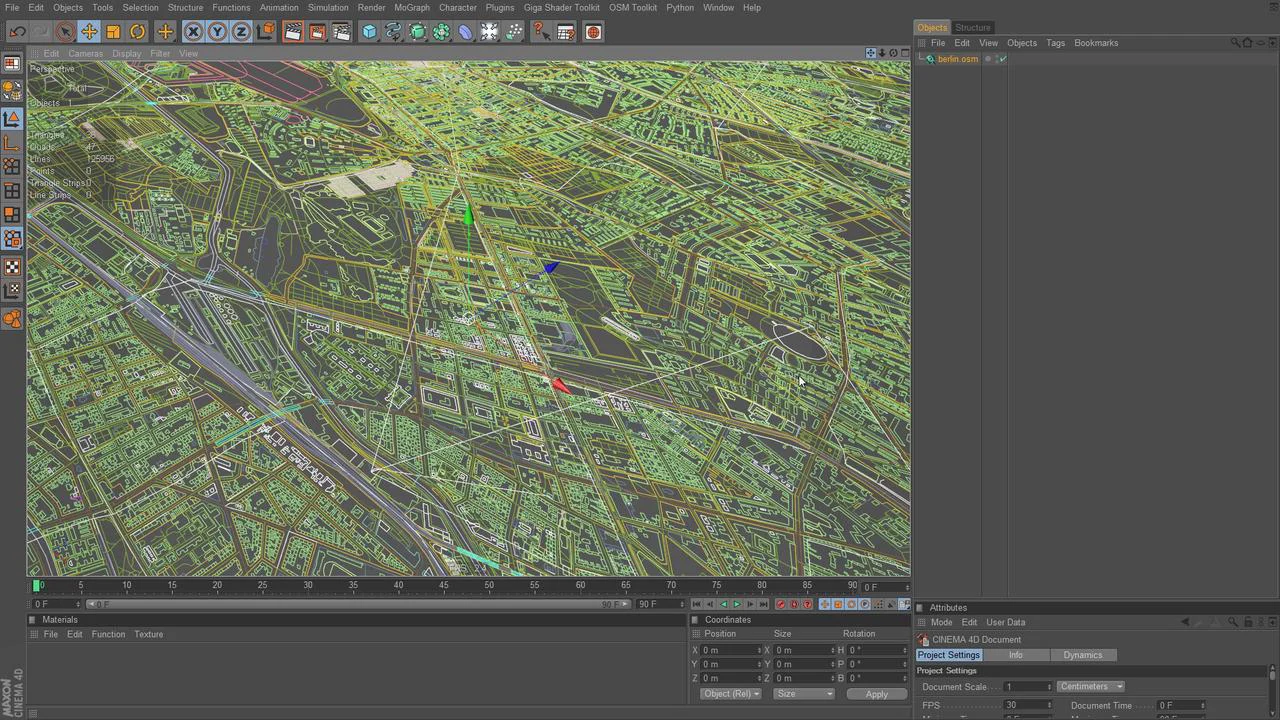 Tools4D OpenStreetMap (OSM) Importer for Cinema4D on Vimeo