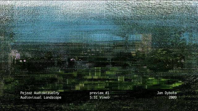 Jan Dybala - Audiovisual Landscape / - HD (short) on Vimeo