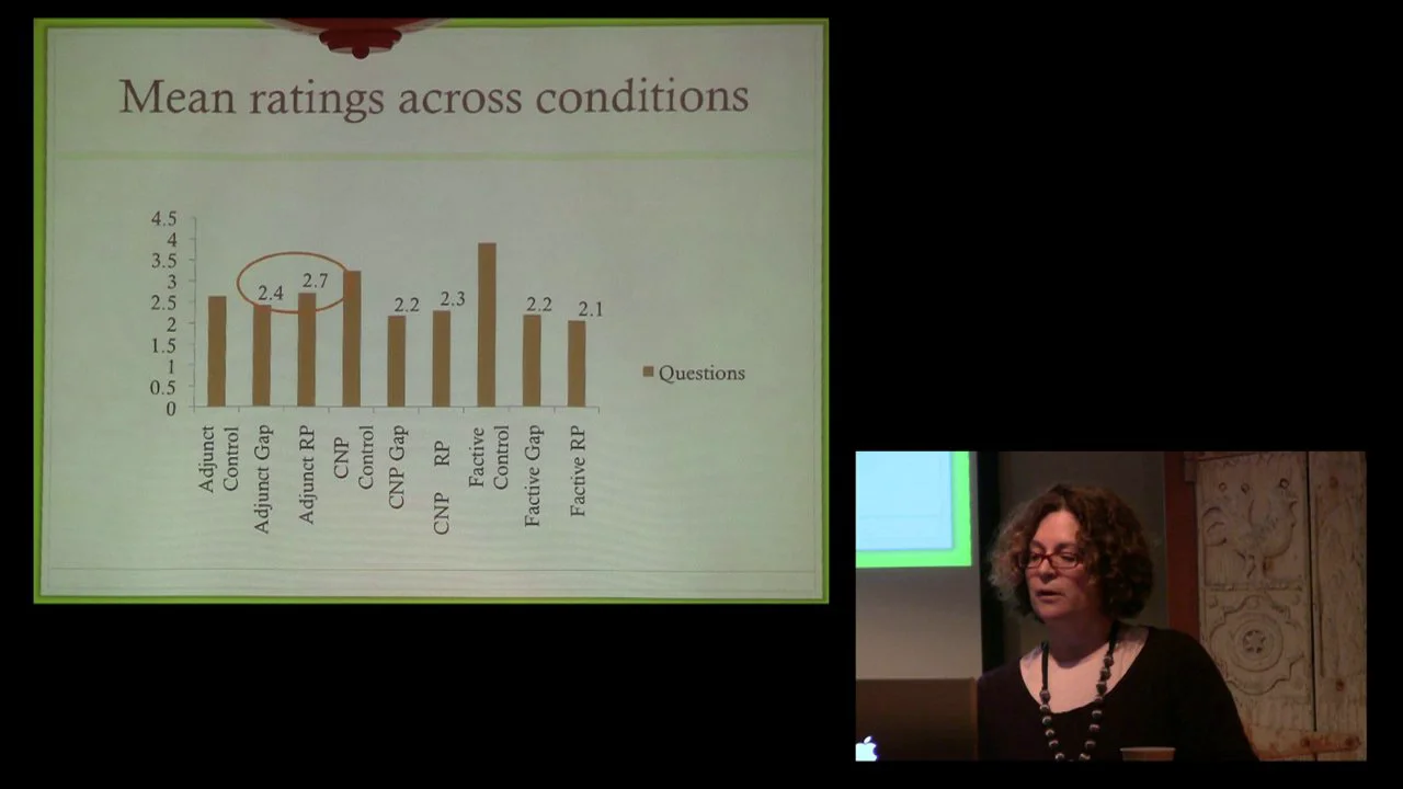 An Experimental Approach to English Resumption - Maria Polinsky on Vimeo