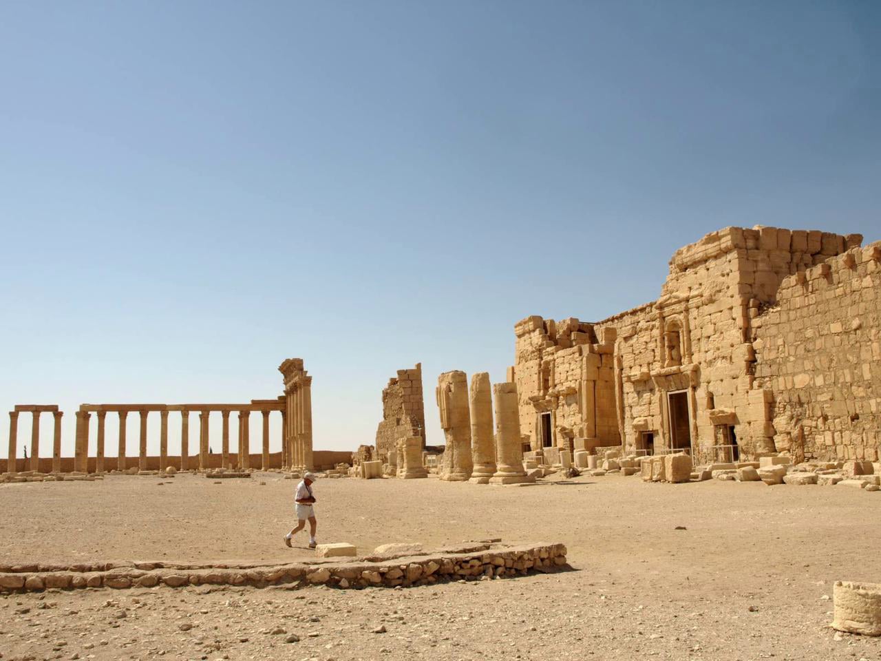 Bel temple, Palmyra, Syria, 2008, the slideshow - Le temple de Bel à ...