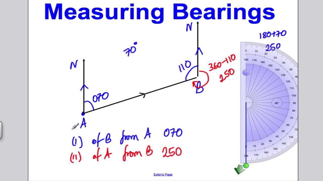 Bearings (GCSE Higher Maths) on Vimeo
