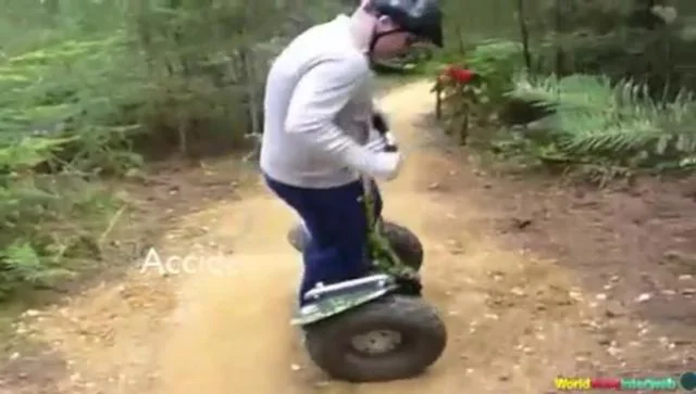 Segway accidents in the funniest places. on Vimeo