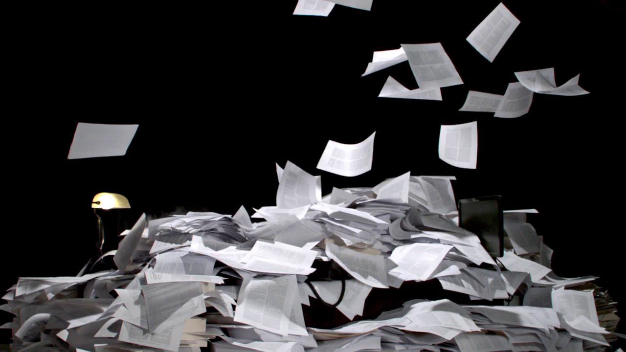 Falling Paper on Vimeo