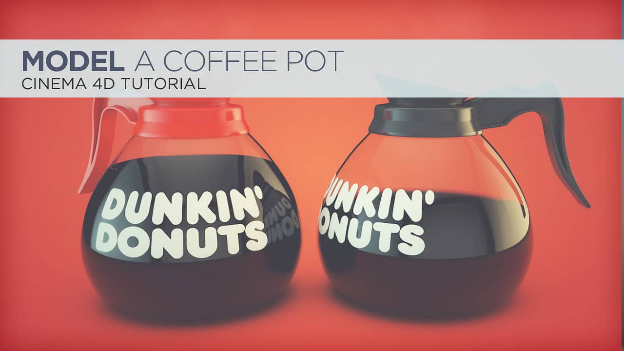 Model, Light, And Render A Coffee Pot In Cinema 4D Part 1 on Vimeo