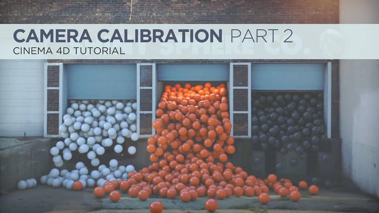 Setting Up Camera Calibration in Cinema 4D Part 2 on Vimeo
