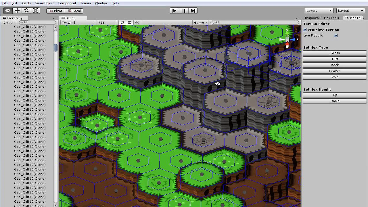 Unity Hex Terrain Generator on Vimeo