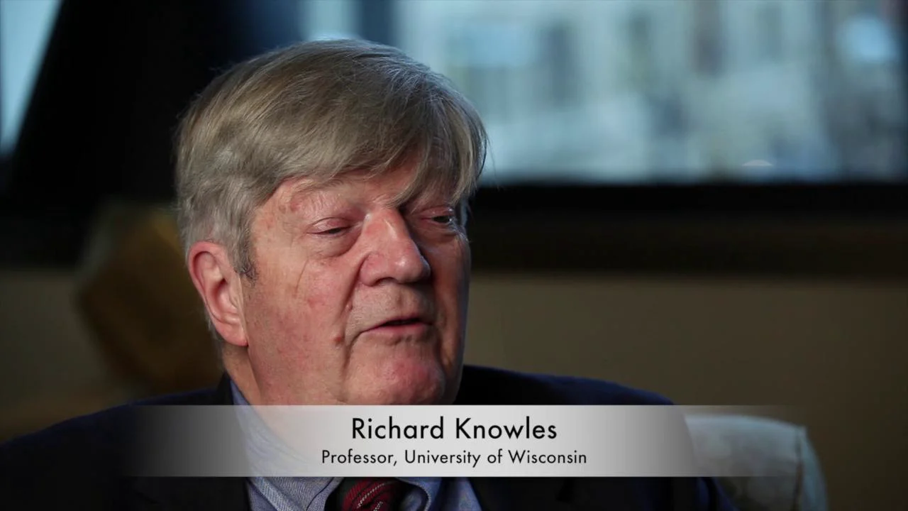 Professor Richard Knowles, University of Wisconsin- Identifying with ...