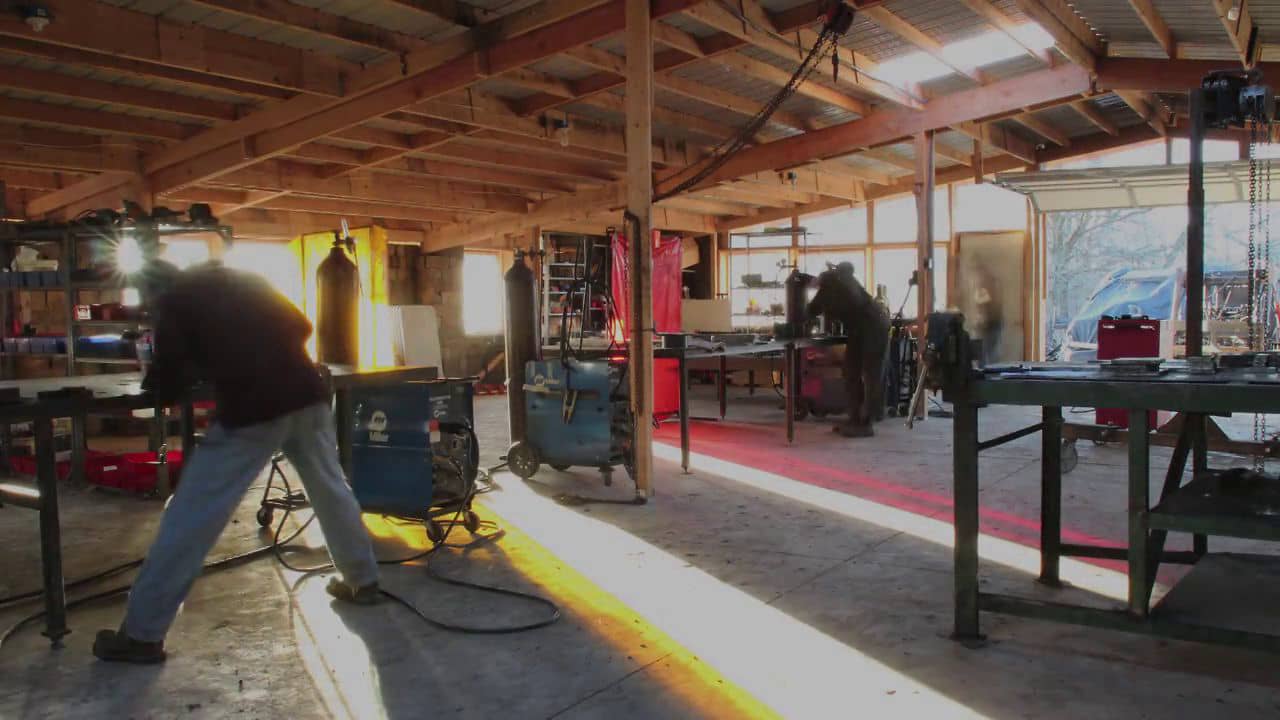 1 Day Build of Compressed Earth Brick Press 2012 on Vimeo