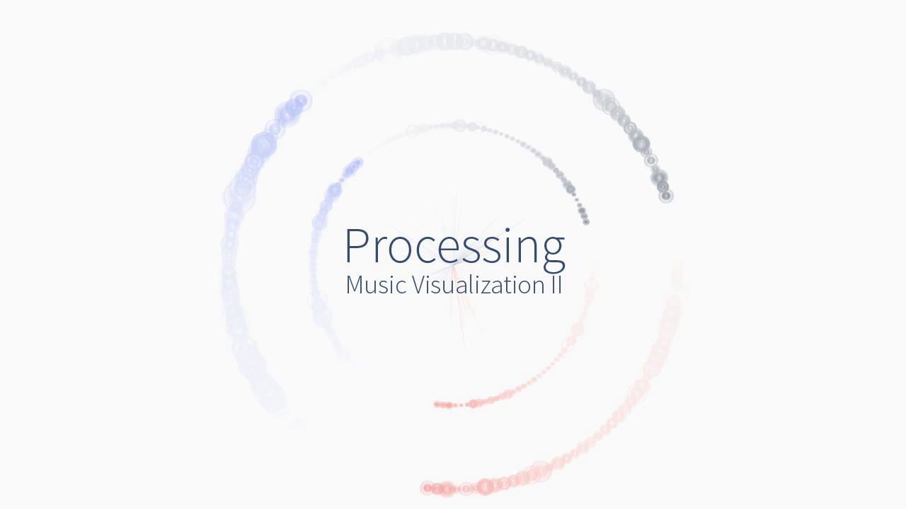 Realtime Sound Visualization - PROCESSING on Vimeo