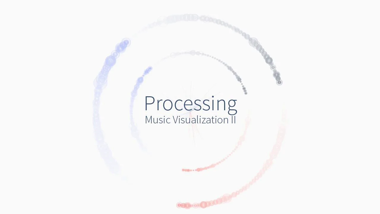 Realtime Sound Visualization - PROCESSING on Vimeo