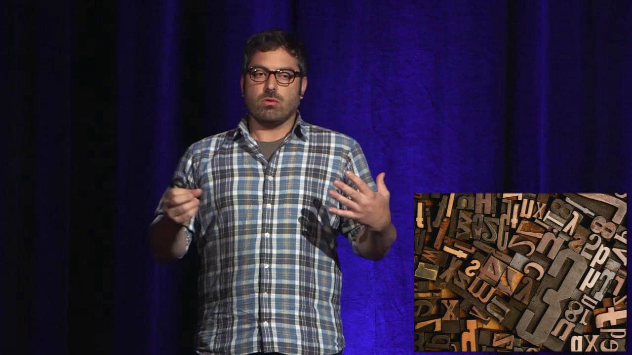 AEA Video: Jason Santa Maria – ‘On Web Typography’ on Vimeo