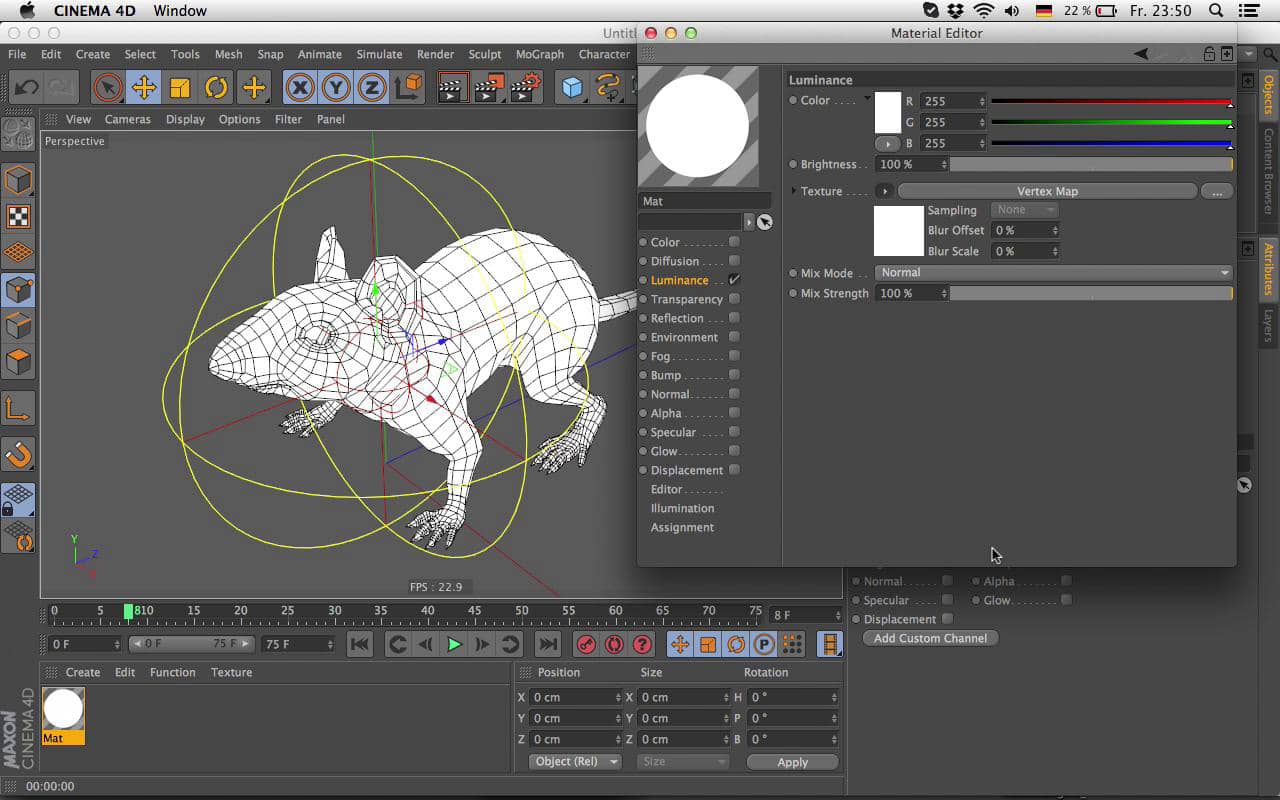 QuickTip 42: How to use a Vertex Map for Colorizing Polygons on Vimeo