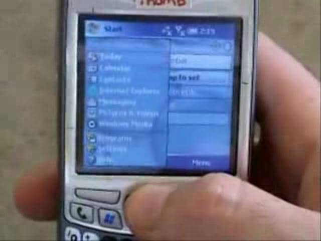Palm Treo 700wx Phone - How to Set Up Modem on Vimeo