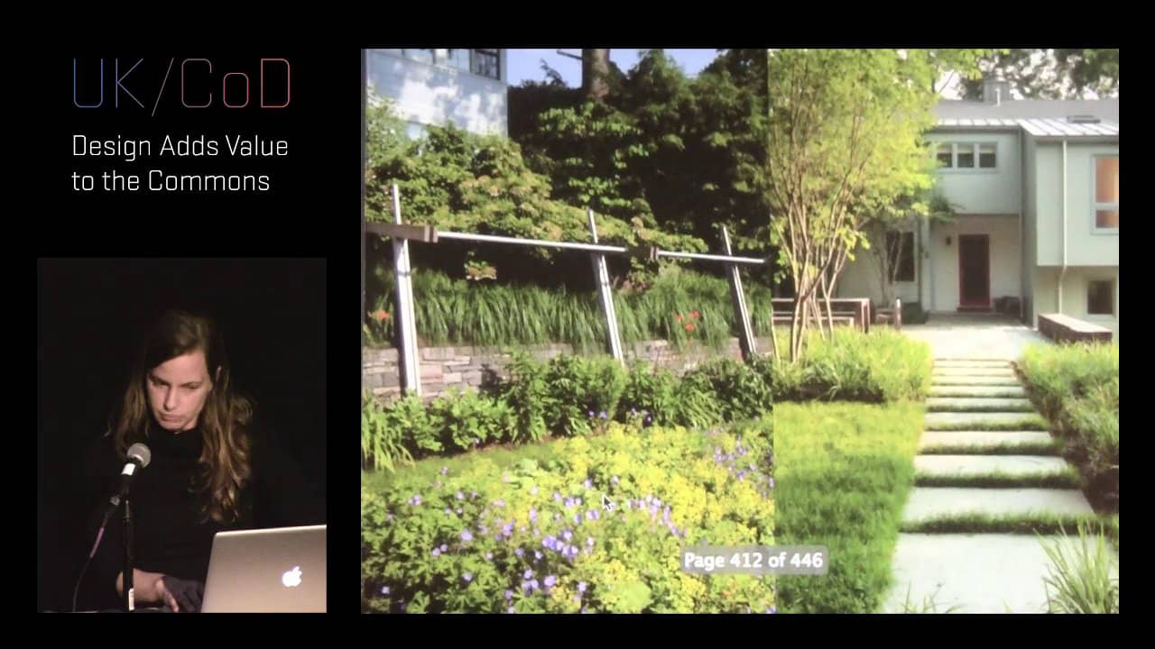Design Adds Value to the Commons - Kate Orff, SCAPE/LANDSCAPE ...