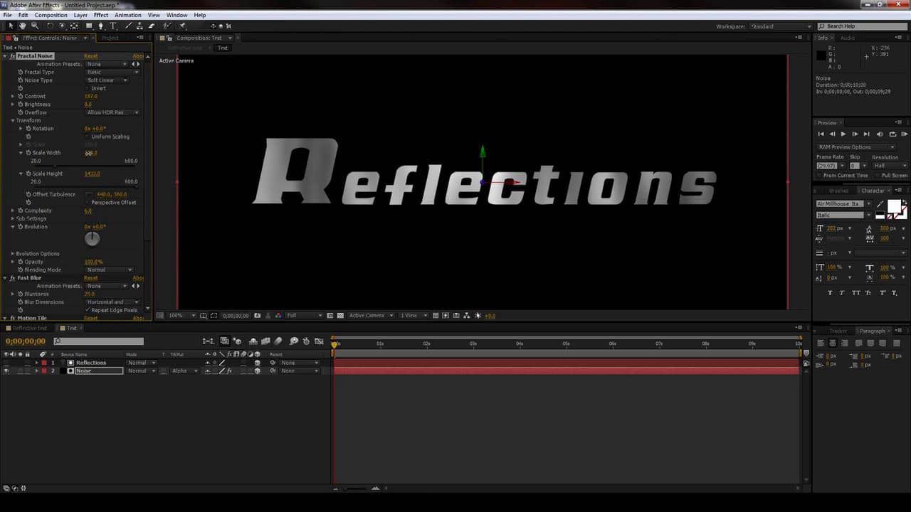 Creating Reflections in After Effects WITHOUT Plug-ins! on Vimeo