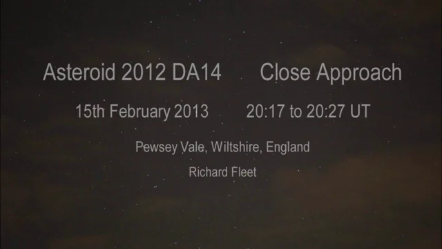 Da14 Asteroid 2022
