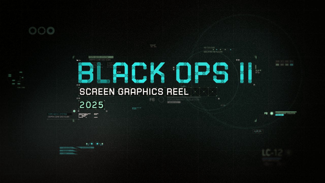 Black Ops 2 / Screen Graphics Reel Intro on Vimeo