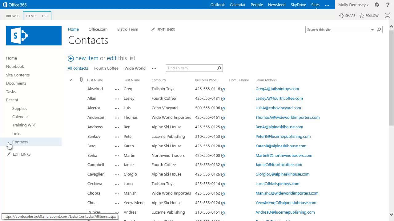 Introduction to SharePoint 2013 Lists - EPC Group on Vimeo