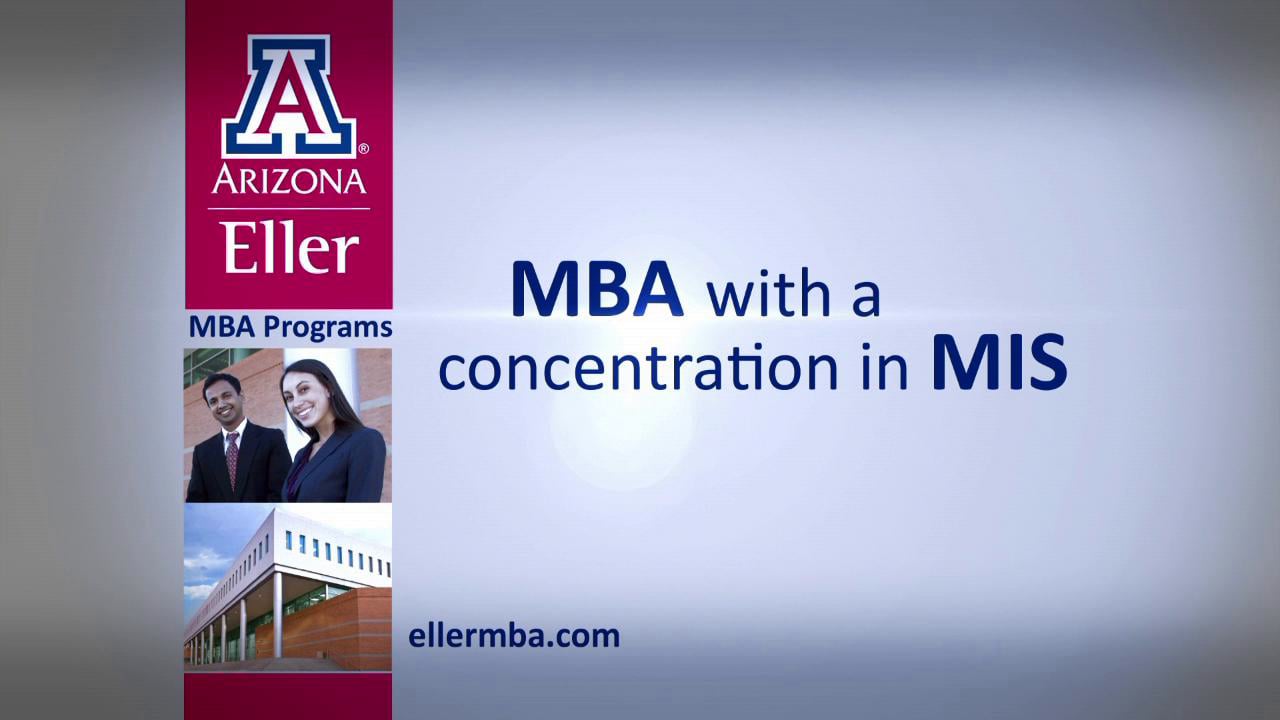 University of Arizona's Eller College MBA/MIS/Entrepreneurship program ...