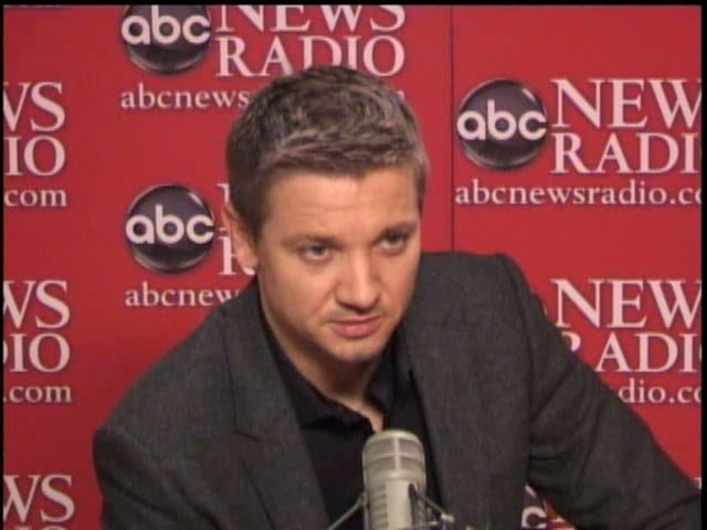 ABC News Radio's David Blaustein Chats with Jeremy Renner on Vimeo
