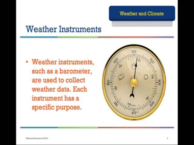 Weather & Climate: Weather Instruments on Vimeo