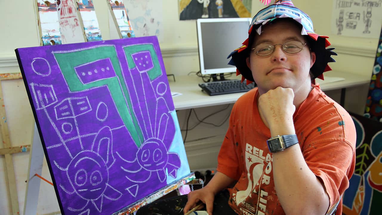 A full day in the life of artist Alex Rees by Delise Oldfield on Vimeo