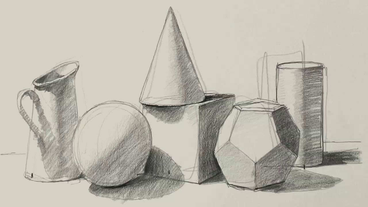 Harrington College of Design Art 101 Perceptual Drawing — Shading or ...