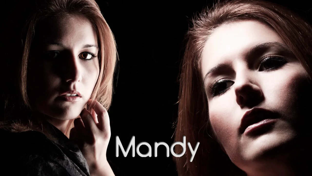 Portraitshooing mit Mandy - Beauty-Low-Key-Production