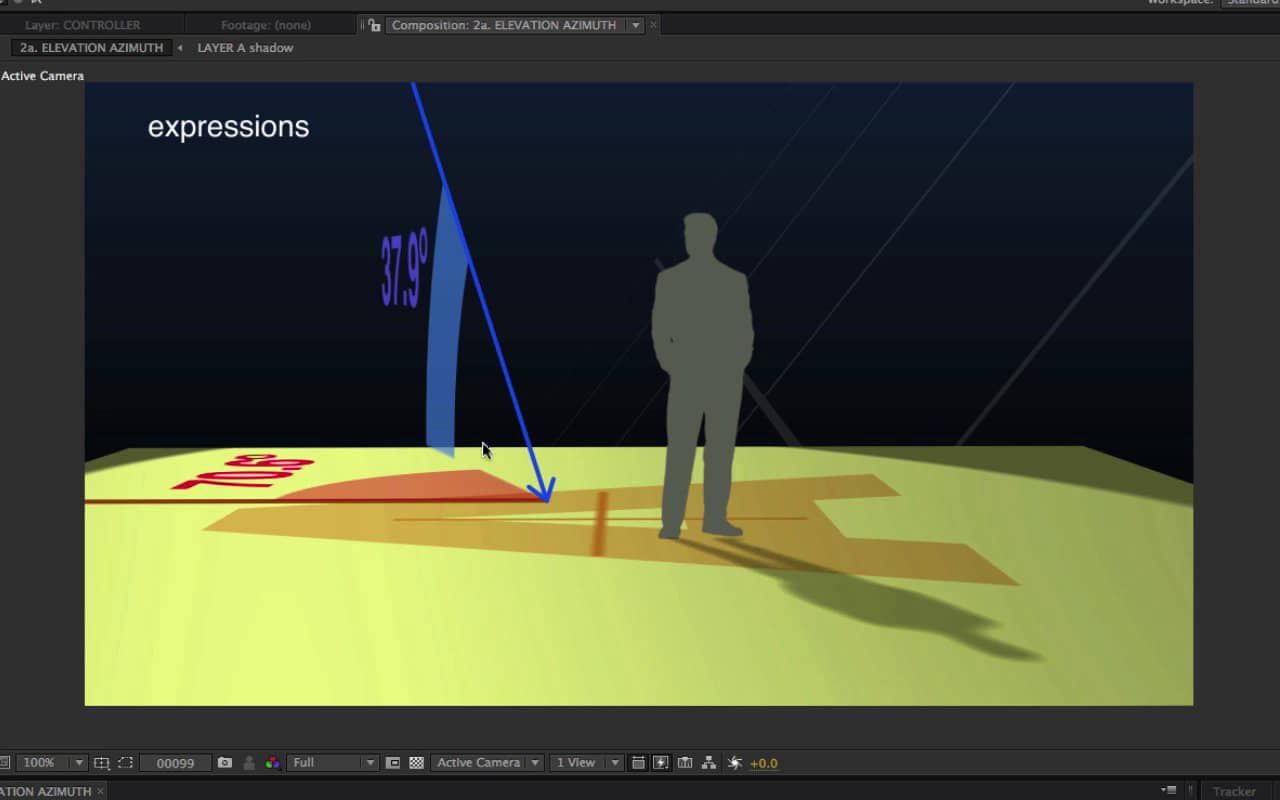 B3. Manipulating 3D Vector Space with Expressions in After Effects ...