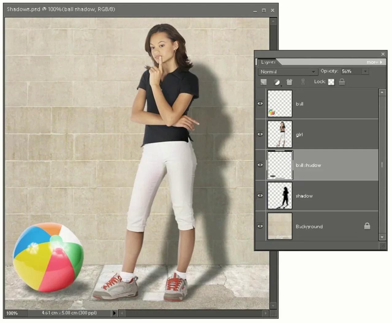 Creating different types of shadow in Photoshop Elements on Vimeo