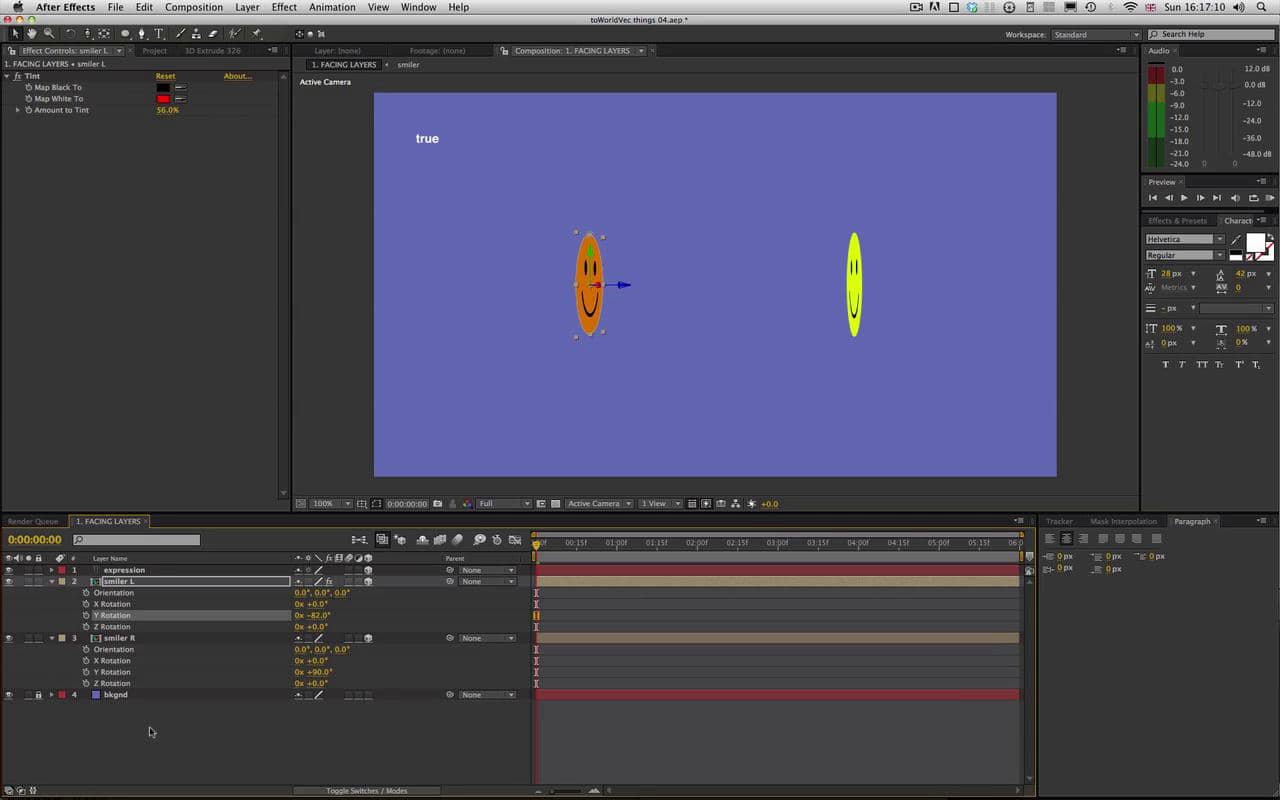B2. Manipulating 3D Vector Space with Expressions in After Effects - Part 2. Facing Layers on Vimeo
