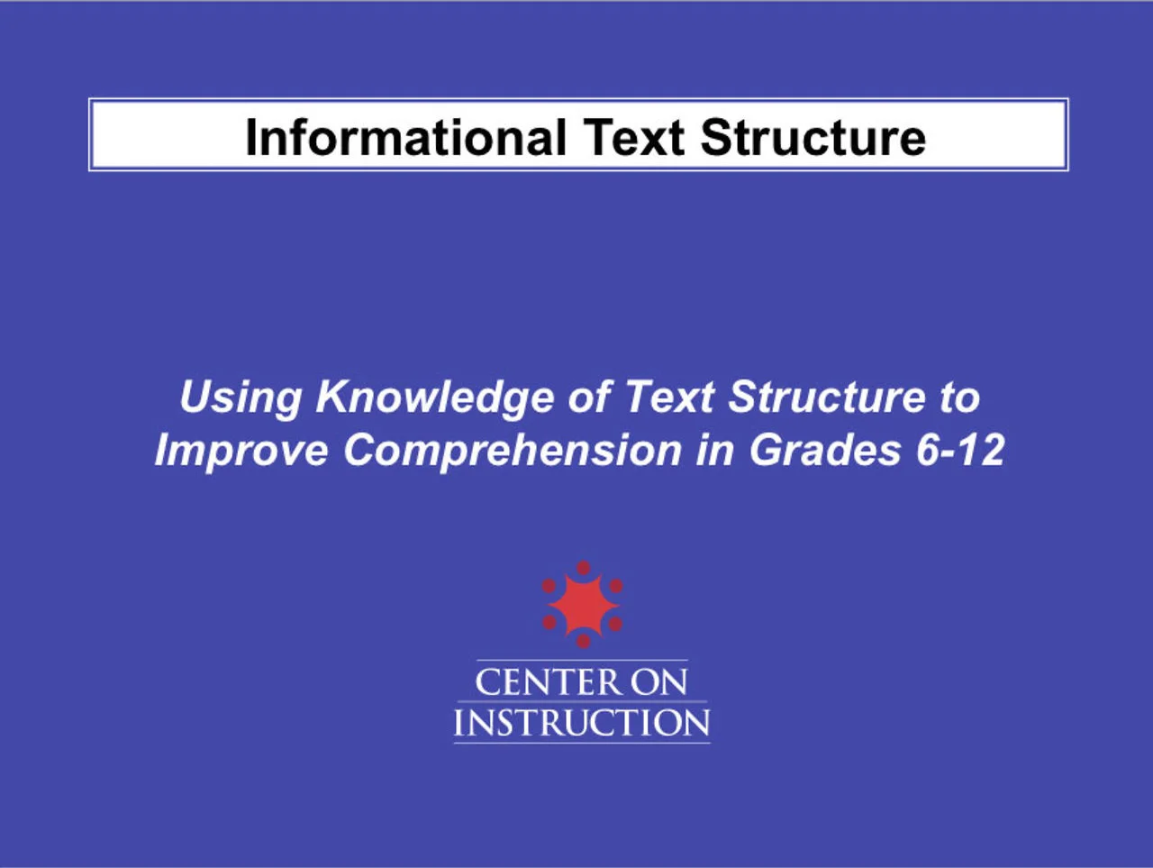 mod-2-informational-text-structure-6-12-on-vimeo