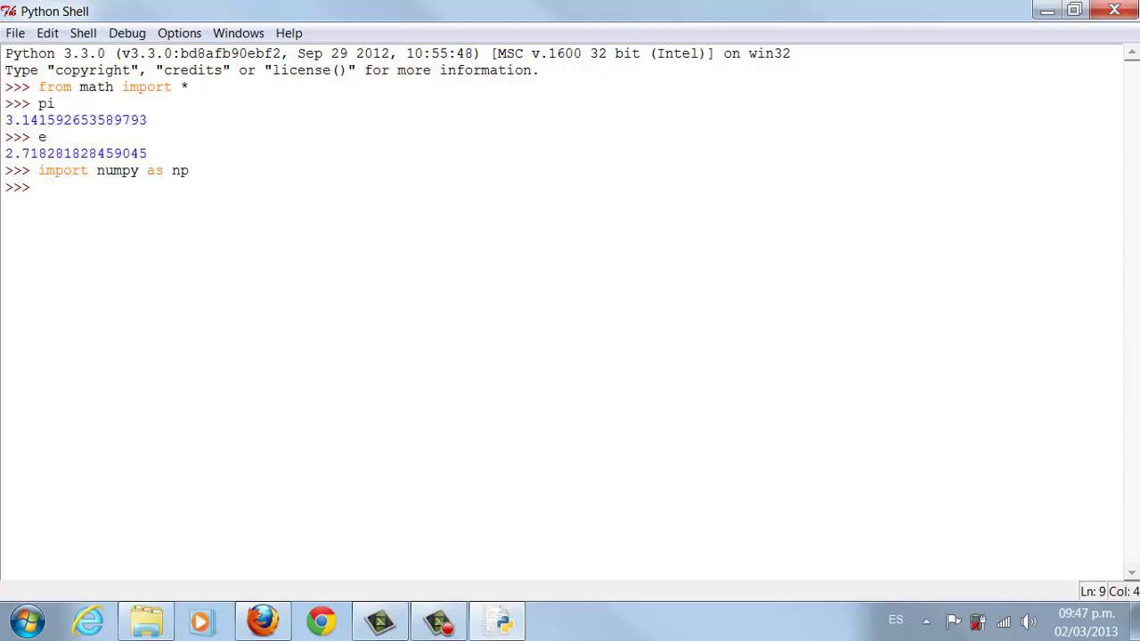 videotutorial de python para calculo numerico on Vimeo