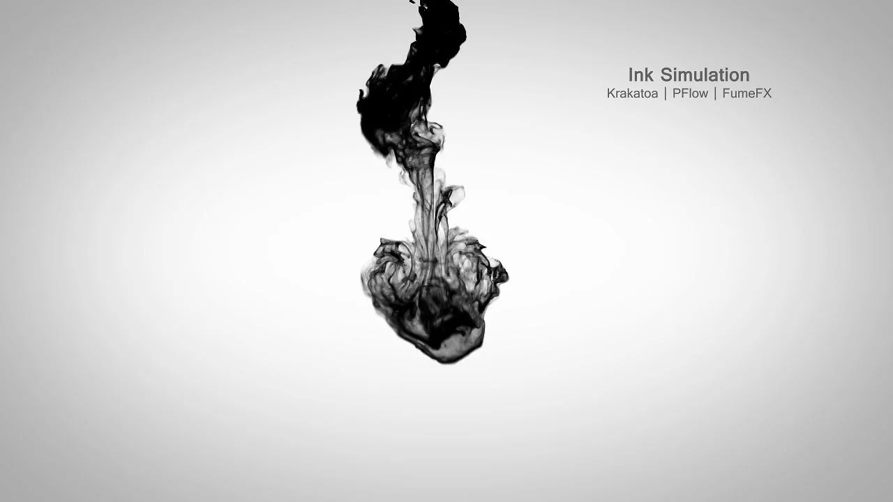 Ink simulation