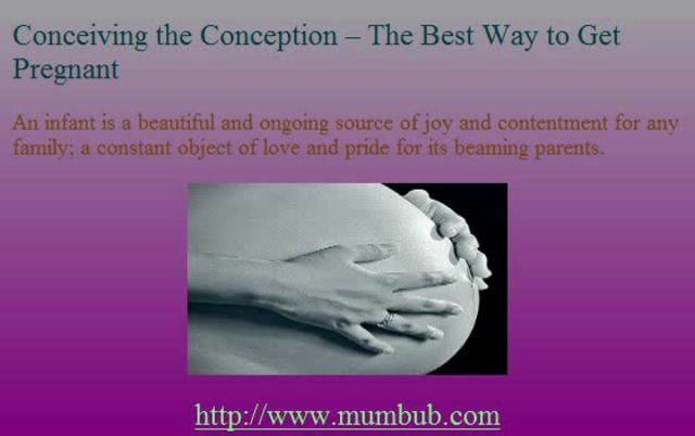 Conceiving the Conception-The Best Way to Get Pregnant on Vimeo