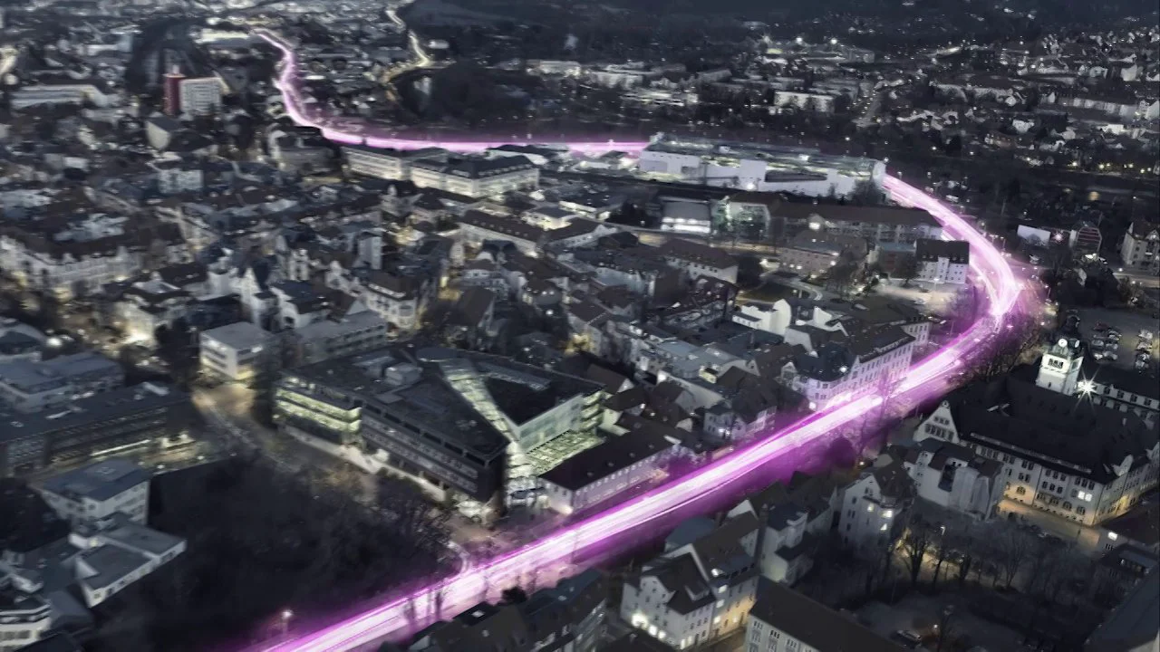Mainworks - Fiber light for Telekom CG on Vimeo