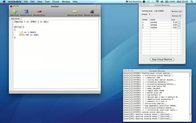 Chuck Live Coding on Vimeo