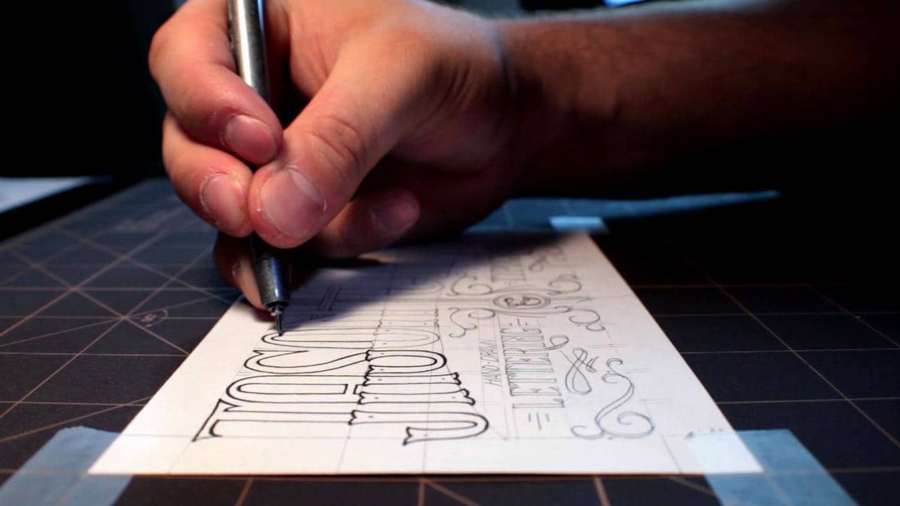 Jason Carne - Lettering Designer on Vimeo