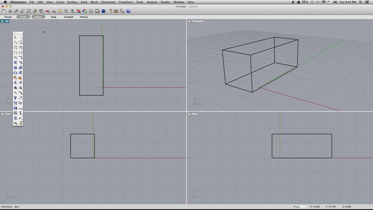 Rhino Tutorial 27 Perspective Match on Vimeo