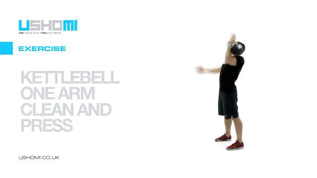 KB - 1 Arm Clean and Press on Vimeo