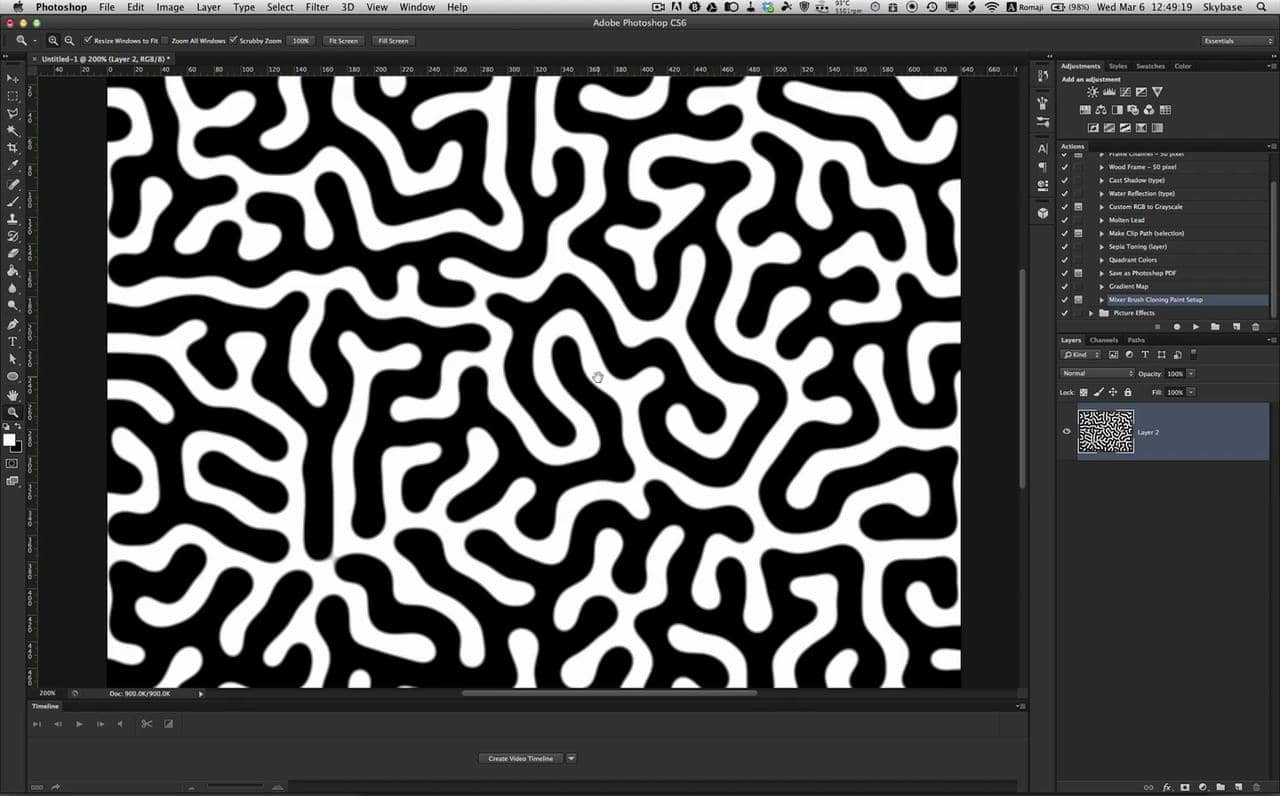 Tutorial: Reaction-Diffusion in Photoshop on Vimeo