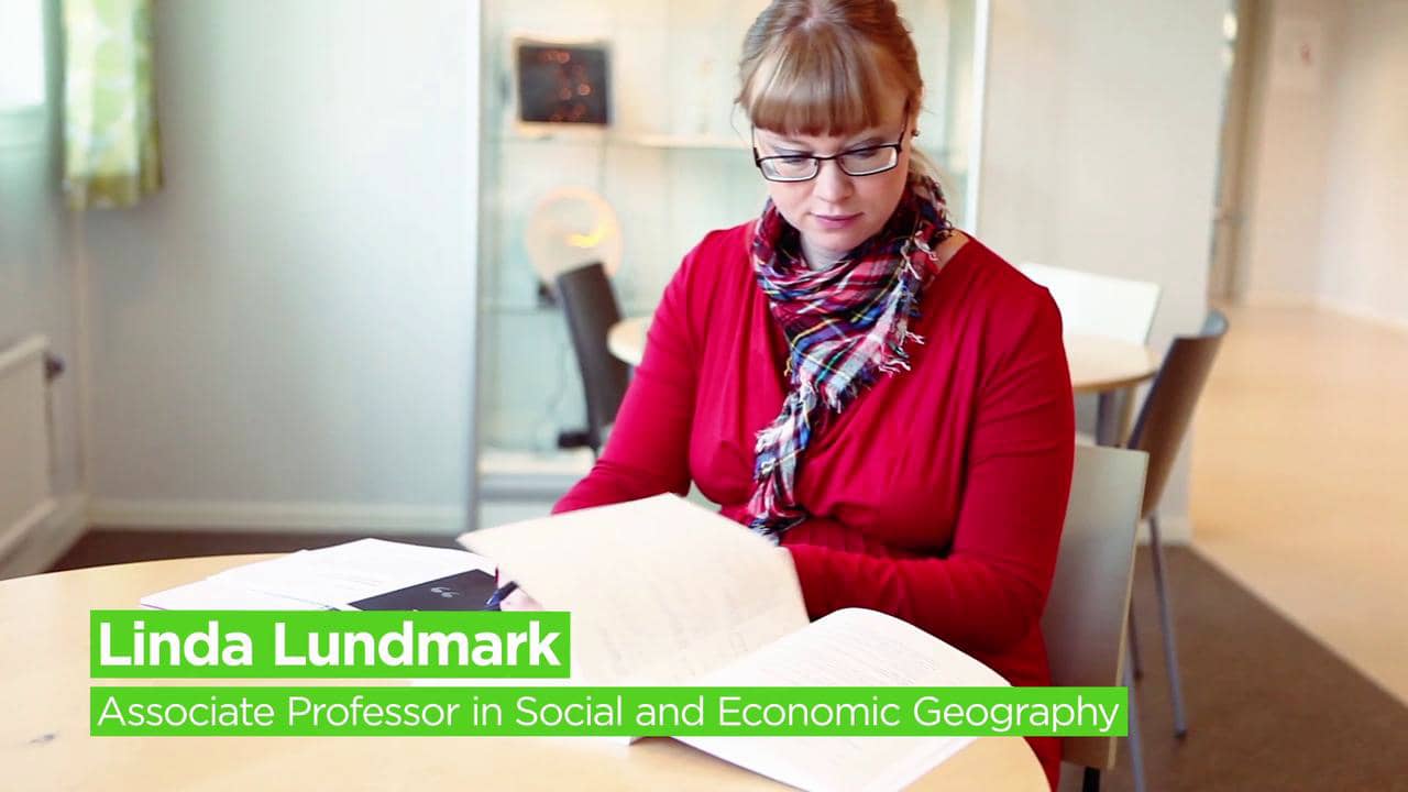 Linda Lundmark, Associate Professor in Social and Economic Geography on ...