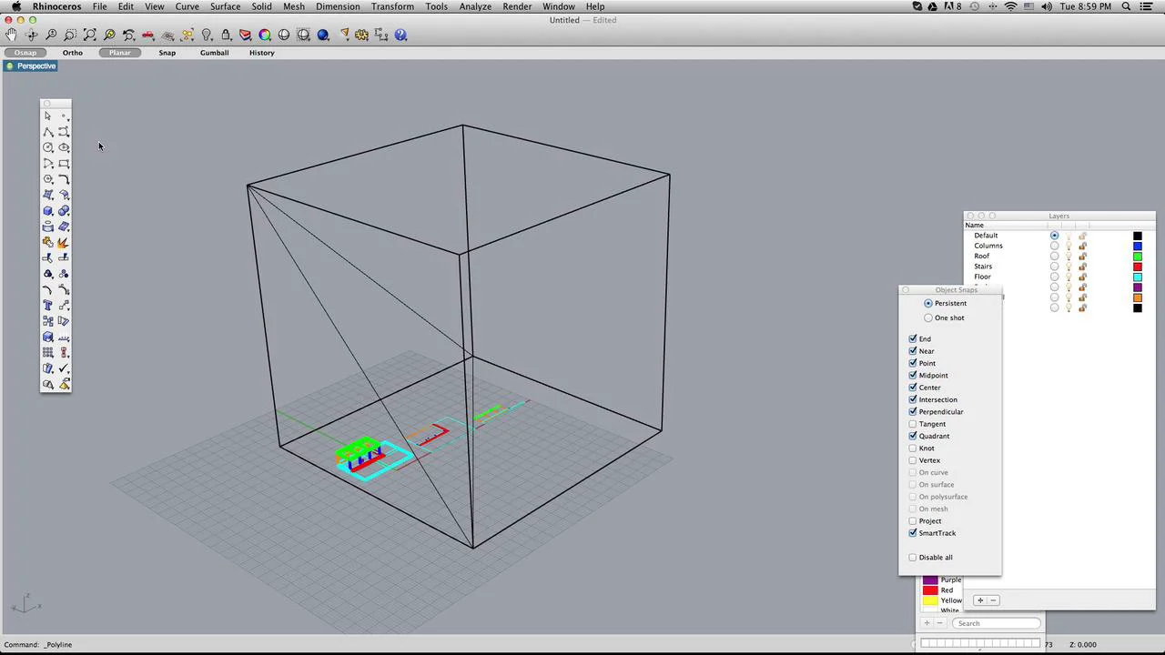 Rhino Tutorial 30. Isometric