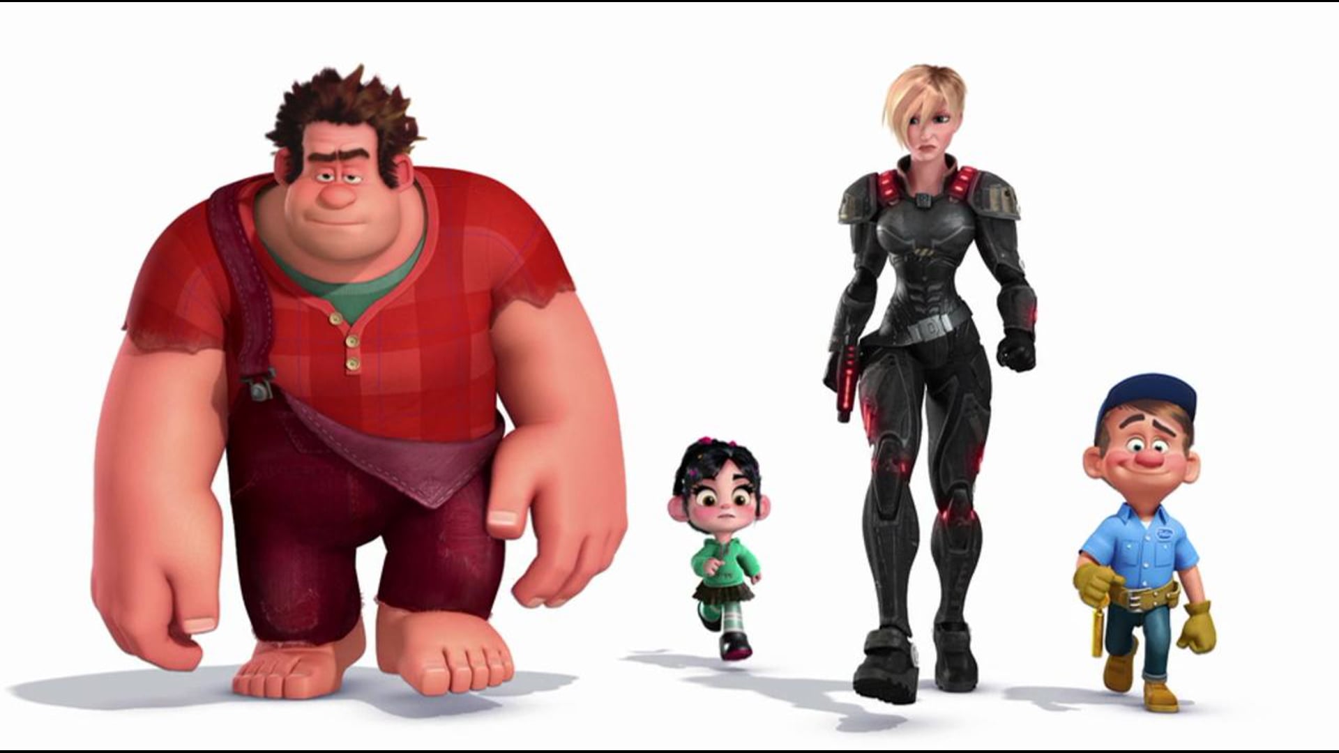 Rigging Wreck It Ralph Characters by Navin Pinto - Zerply