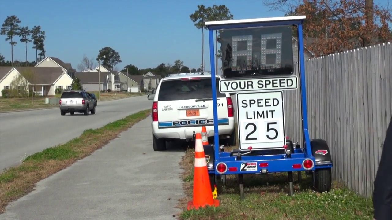 Jacksonville Police Deploy New Radar Speed Trailer on Vimeo
