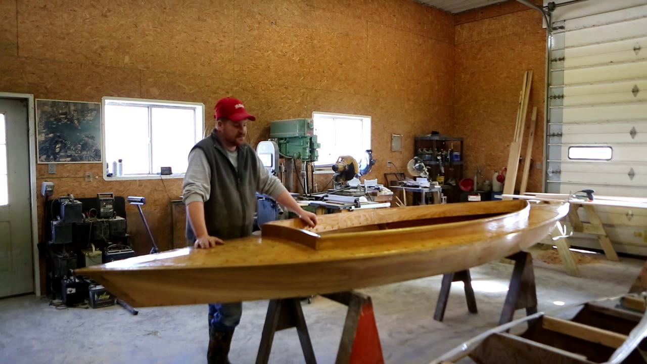 Oppie on a Winous Point boat Build on Vimeo