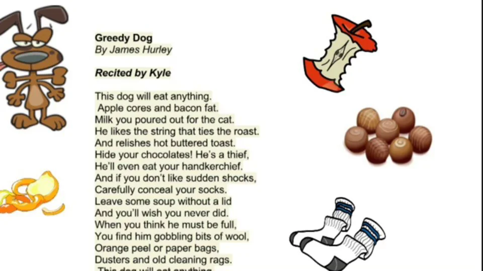 Greedy Dog by James Hurley