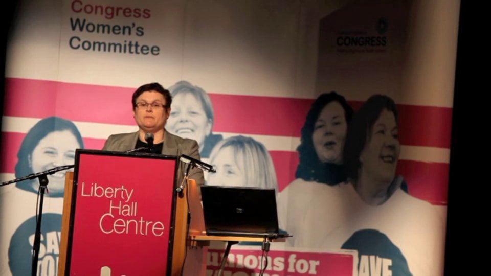 Welcome address- Betty Tyrrell Collard, Dublin Council of Trade Unions ...