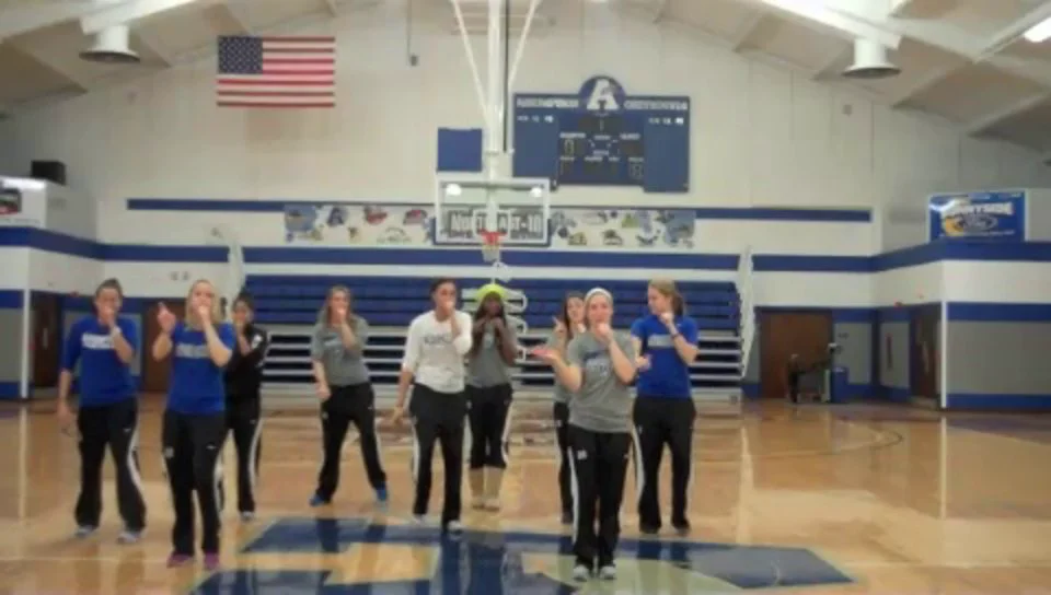 Pitch Perfect Final Performance Assumption Women's BBALL on Vimeo