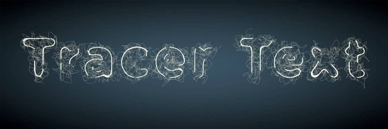 Tracer Text Tutorial Example on Vimeo